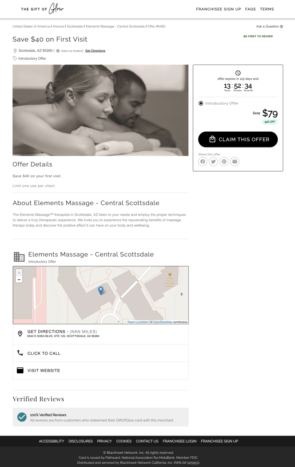 Create a Free Offer for More Business - Gift of Glow